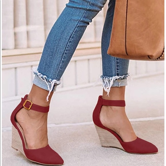 S. the Widow | Shoes | Enid Pointed Toe Wedges | Poshmark
